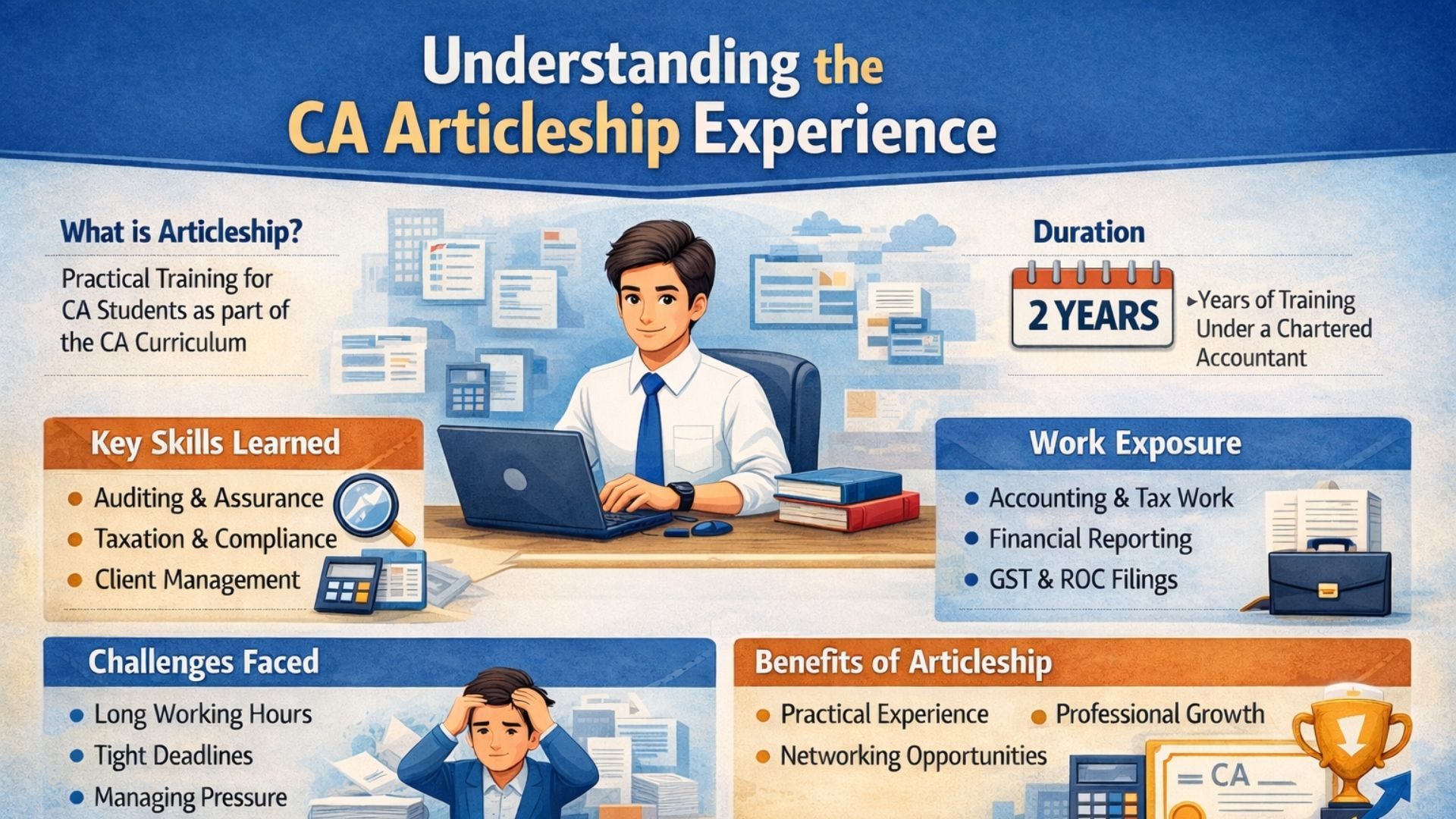 From Theory to Practice: What to Expect in Your CA Articleship