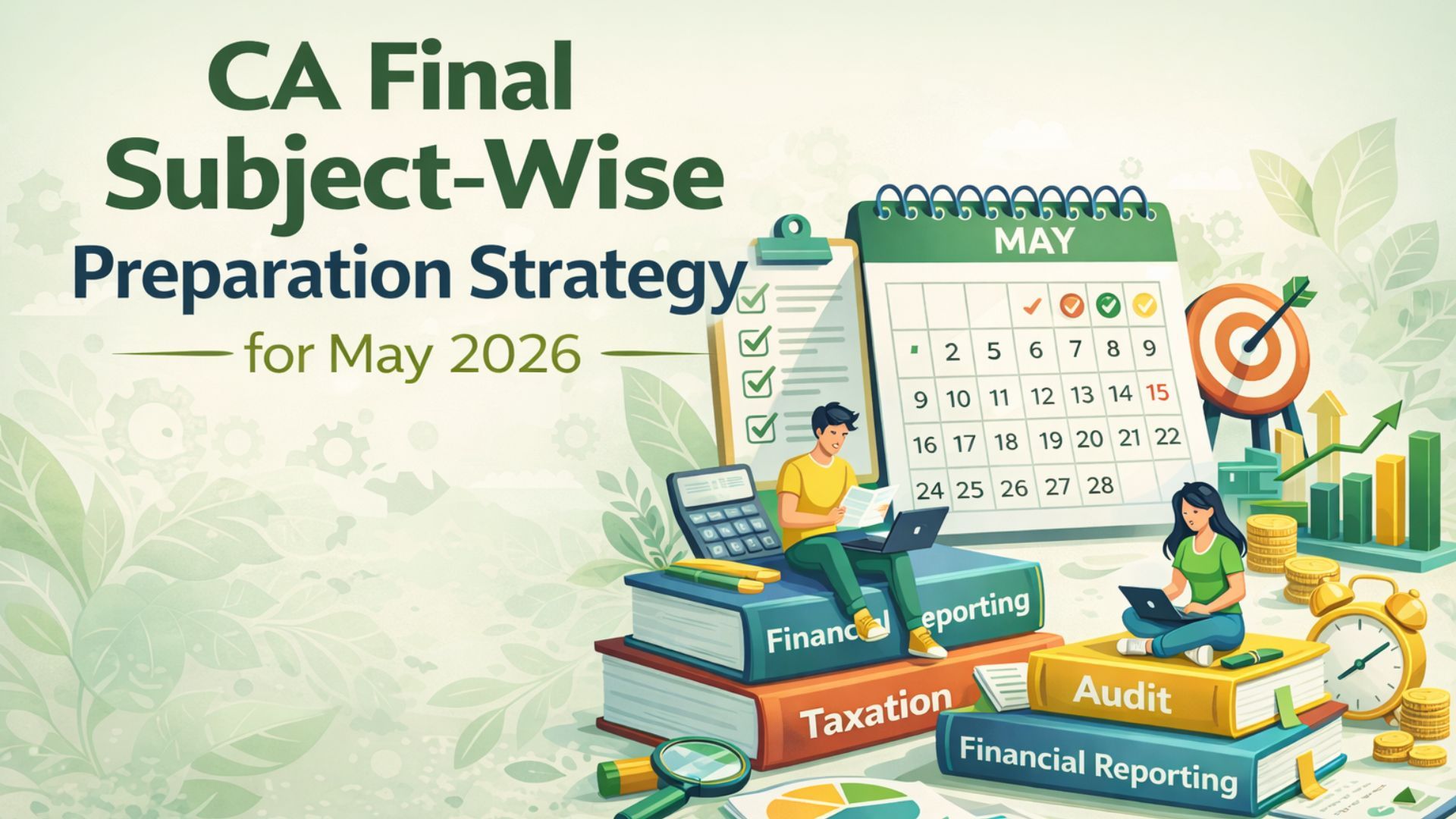 CA Final May 2026 Strategy: Subject-Wise Study Plan & New Syllabus Tips